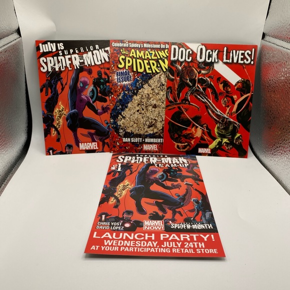 Marvel | Art | 23 Promotional Comic Book Displays For The Superior ...